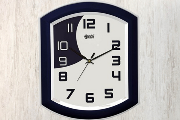Ajanta 1997 Blue Fancy Wall Clock – Compact Design for Bulk Buyers ...